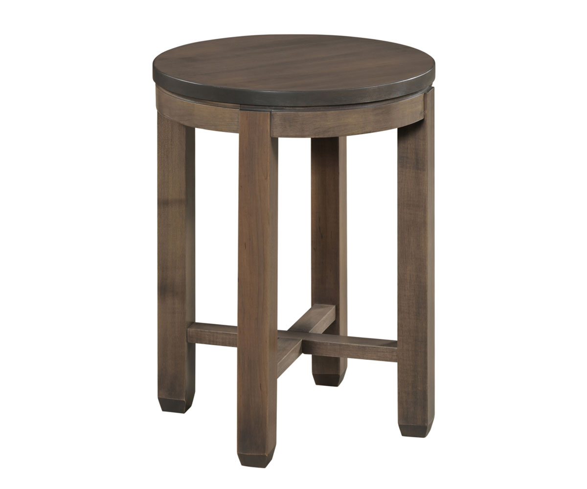 Antigo X Round End Table - 18" | Southern Outdoor Furniture