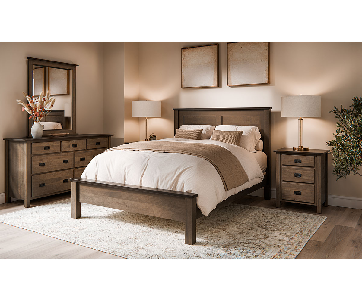 Dutch Country Mission Bed | Southern Outdoor Furniture